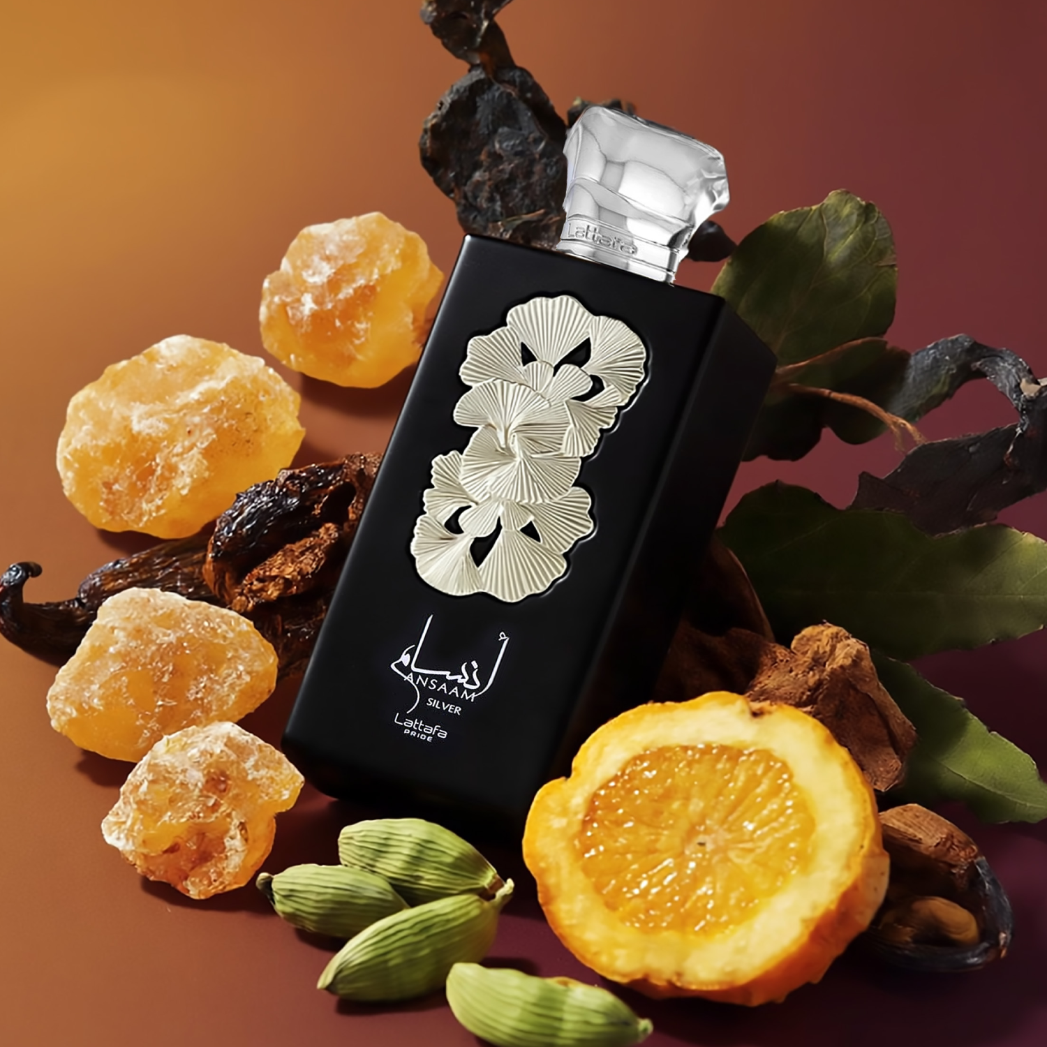 PERFUME LATTAFA PRIDE- ANSAAM SILVER 100ML – Cosméticos en Línea